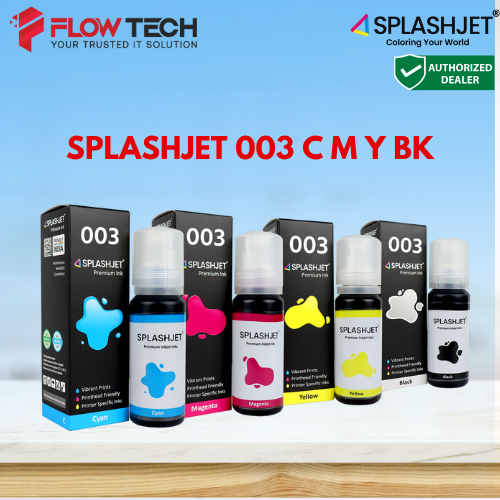 Splashjet 003 CMY BK Full Ink Set for Epson EcoTank Printers – L3110 ...