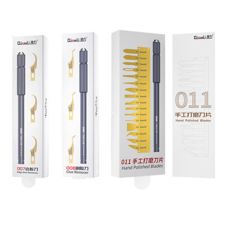 QIANLI 007 008 009 011 012 CPU IC Glue Removal Knife Handle for Mobile ...