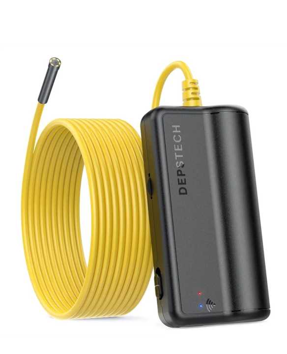 Wireless Endoscope, DEPSTECH Upgrade 5.0MP HD Inspection, Scope Camera ...