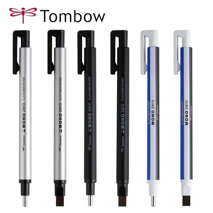 Tombow Mono Zero Eraser Mechanical Rubber Refillable Pen Press Type ...