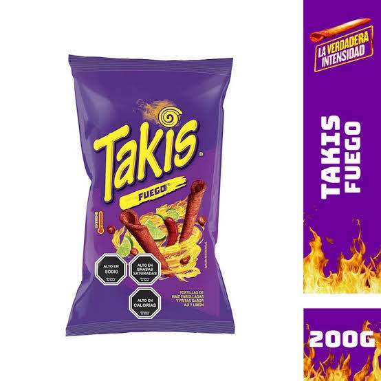 Takis | Takis chips & Crisps | TAKIS Fuego Tortilla Chips Spicy Chili ...