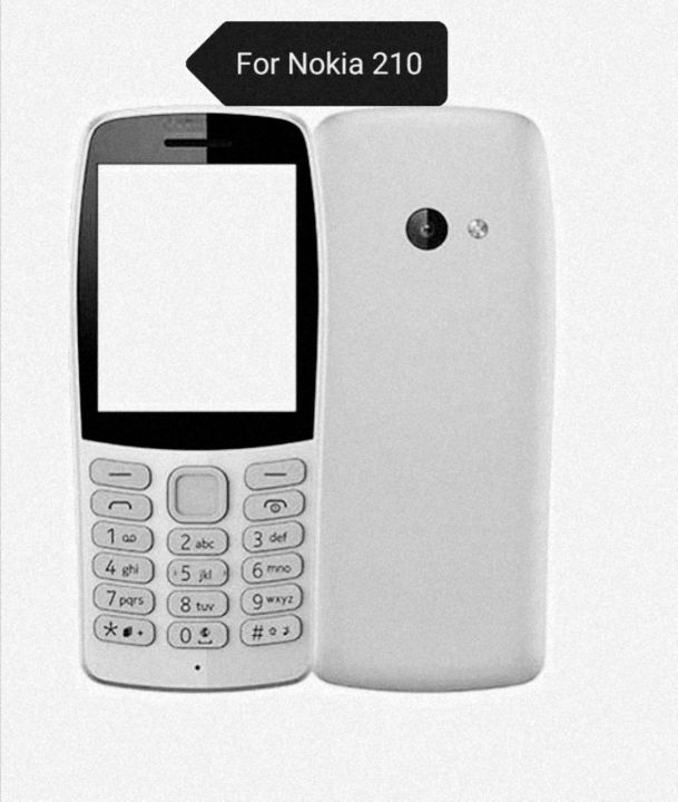 Nokia 210 Front Back Body Casing | Daraz.pk