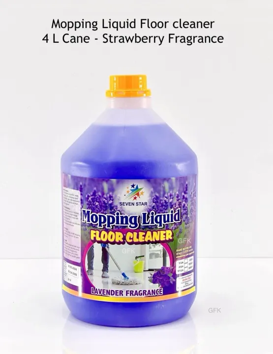 Mopping liquid | strawberry Fragrance | 4 litter can | Daraz.lk