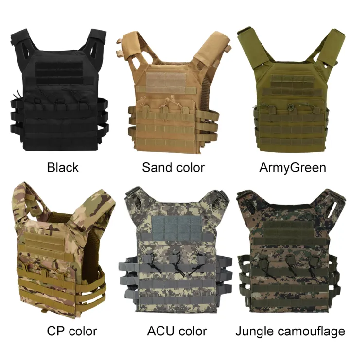 Nylon Vest Body Armor Hunting Carrier Airsoft Accessory MOLLE Cosplay ...
