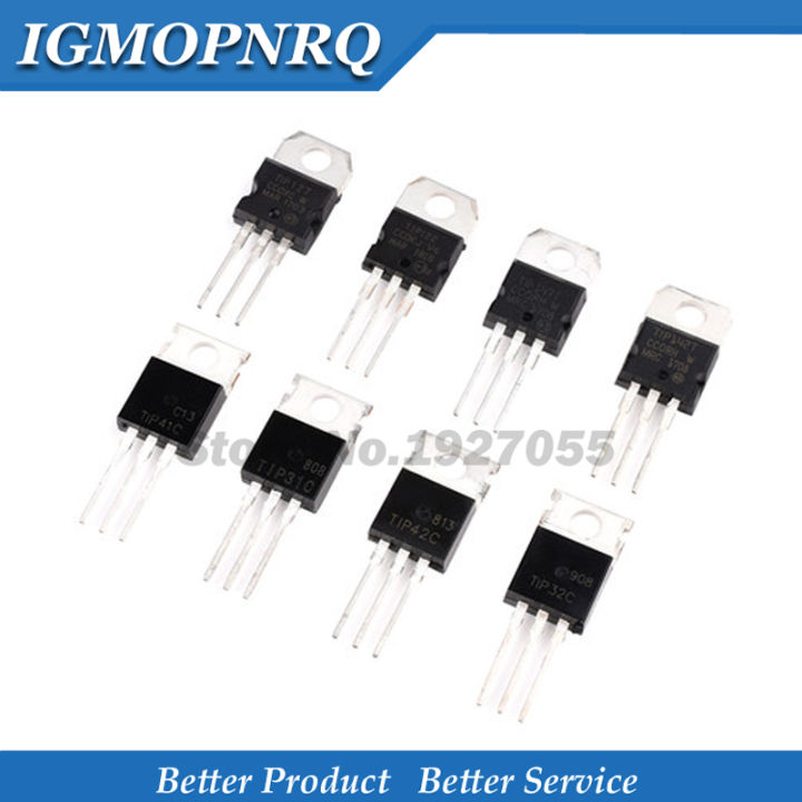10PCS TIP31C TIP32C TIP41C TIP42C TIP127 TO-220 TIP102 TIP107 TIP112 TIP120 TIP122 TO-220 ...