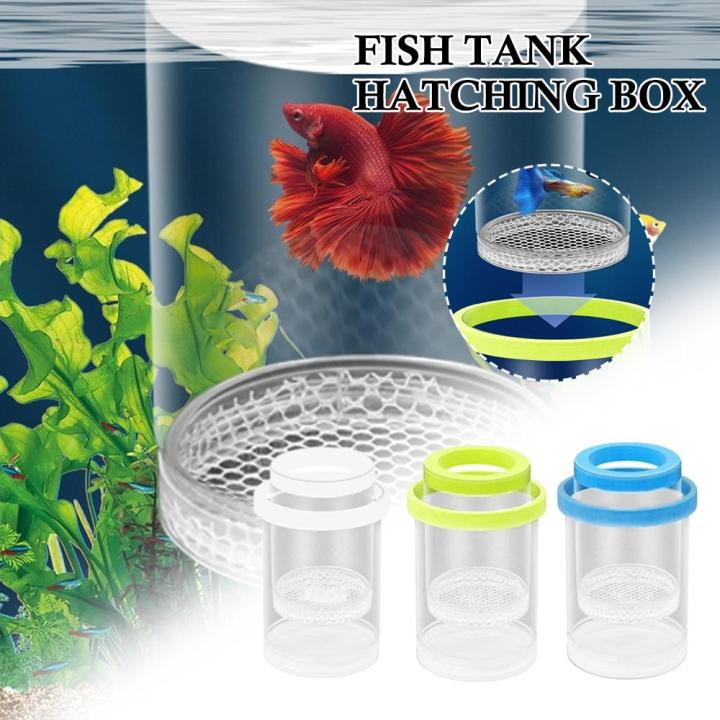 1pcs Aquarium Hatching Box Floating Fish Breeding Isolator Guppy Fry ...