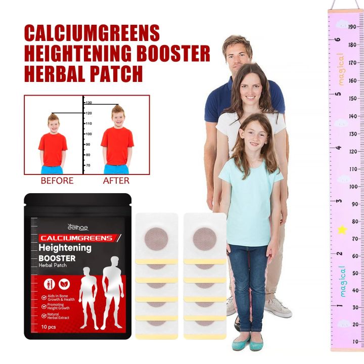 Taller Height Growth Hormone Enhancer Plaster Grow Foot Patch Bone ...