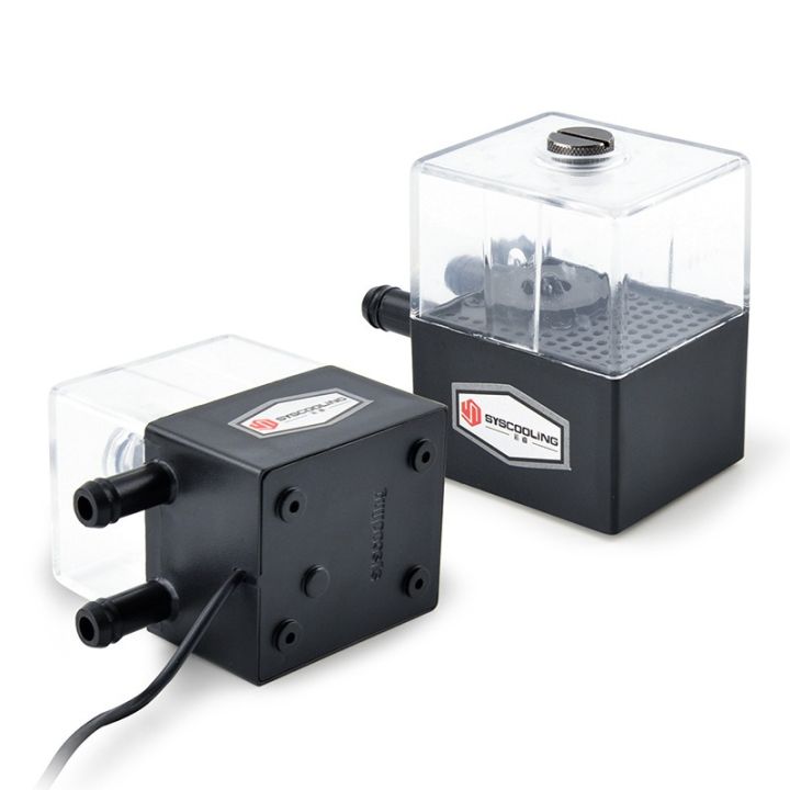 SFF PC Liquid Cooling Pump Low Noise 300L H Flow 150ml Tank 12V DC ...