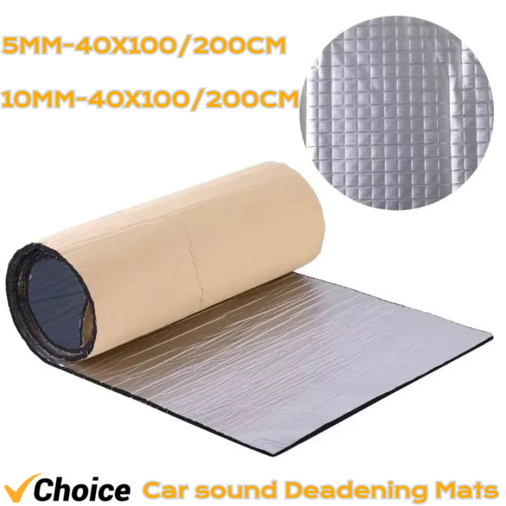 40X100/200cm Car Soundproofing Deadening Mat Sound Deadening Car Heat ...