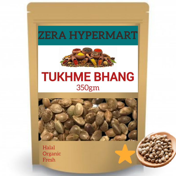 Hemp Seeds | Tukhm e Bhang | Bhang Seeds | 350 gm | Daraz.pk