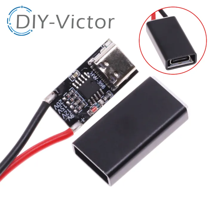 USB-C PD Trigger Board Module PD/QC Decoy Board Fast Charge USB Type-c ...