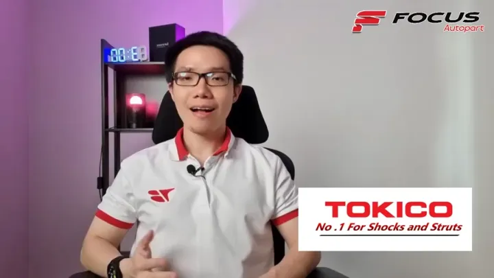 (Preorder) Tokico Front Shock Absorber for All-New Dmax Lifted Vcross ...