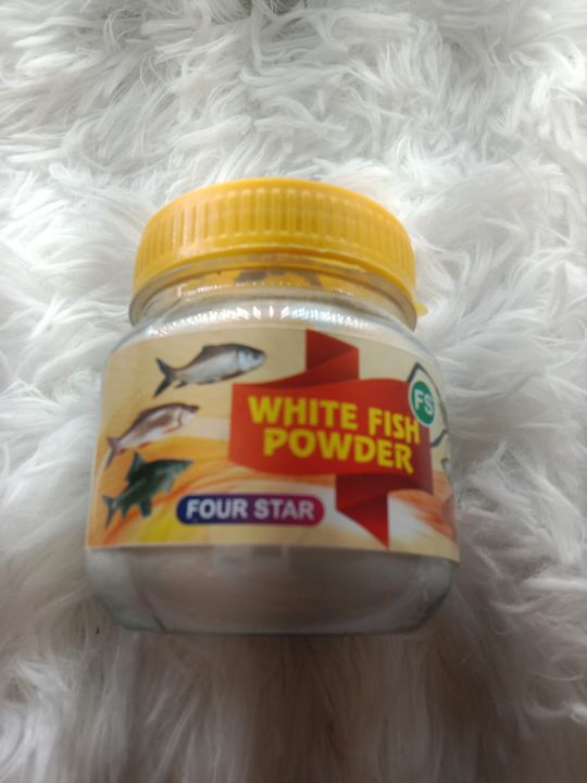 White Fish Powder Fishing bait 1jar | | Daraz.com.bd