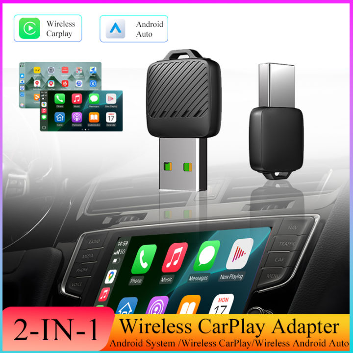 Gallop Sprite Wireless CarPlay Android Auto Adapter 2 in 1 Wired to ...