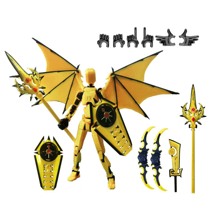 Dummy 13 Mobile Doll 3D Printed Titan Robot Mobile Doll Movable Human ...