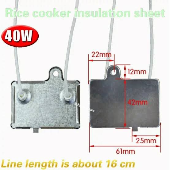 1Pc Rice cooker insulation piece 40W thermostat heater accessories ...