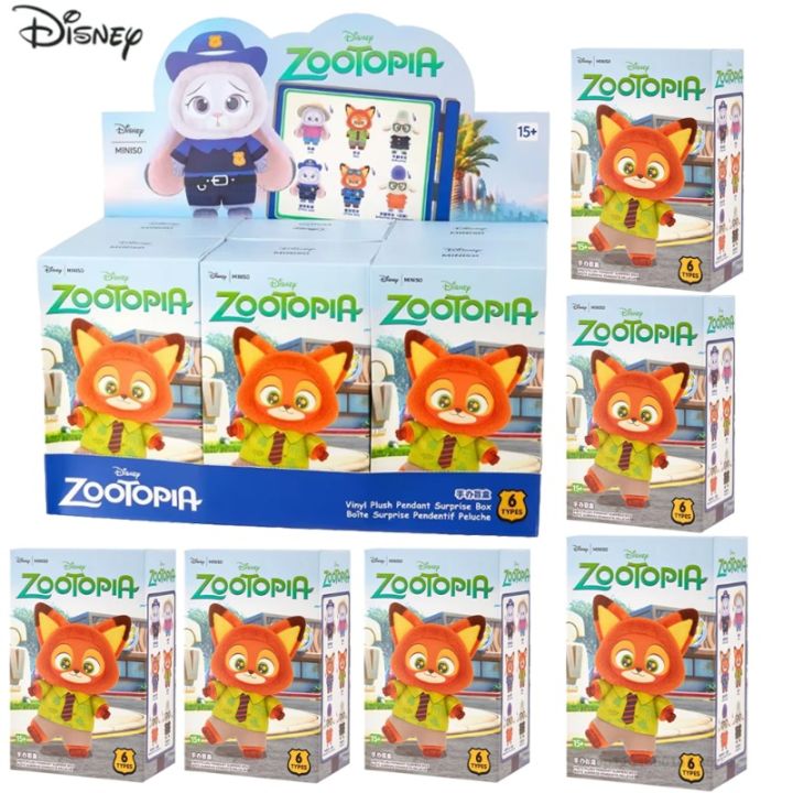 Disney 2025 NEW Zootopia Judy Rabbit Nick Fox Sheep Mystery Box Mayor ...
