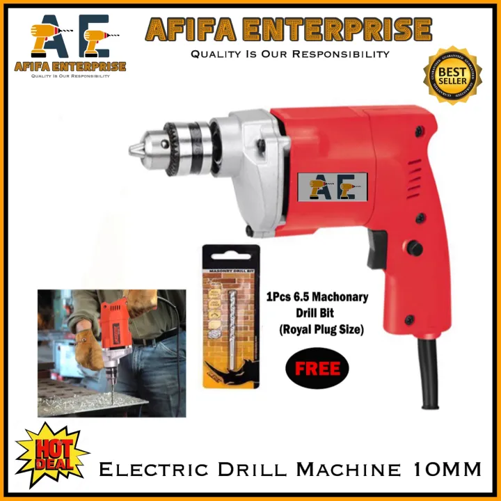 Electric Drill Machine 10MM For Multipurpose Use | Daraz.com.bd