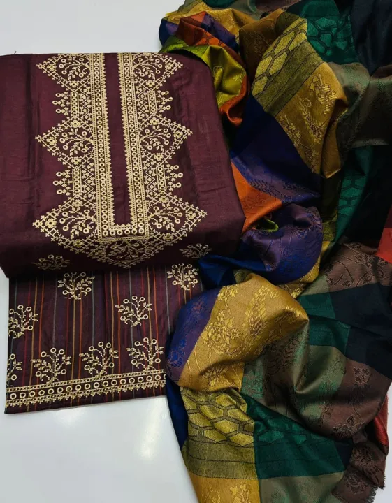 New Winter Collection article Staff krandi khadar pakka Galla cross ...