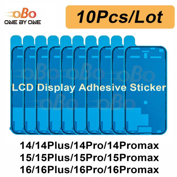 10Pcs LCD Display Adhesive Waterproof Seal Sticker for iPhone 14 15 16 ...
