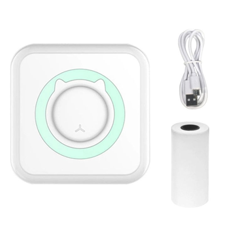 Portable Printer Mini Pocket Wireless Bluetooth Thermal Printers for ...