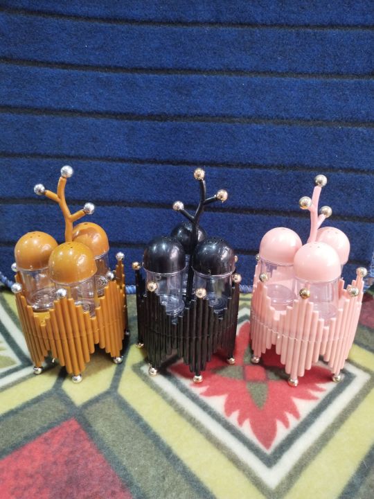 Salt and Pepper Shaker /CROWN 3PCS NAMAK DANI | Daraz.pk
