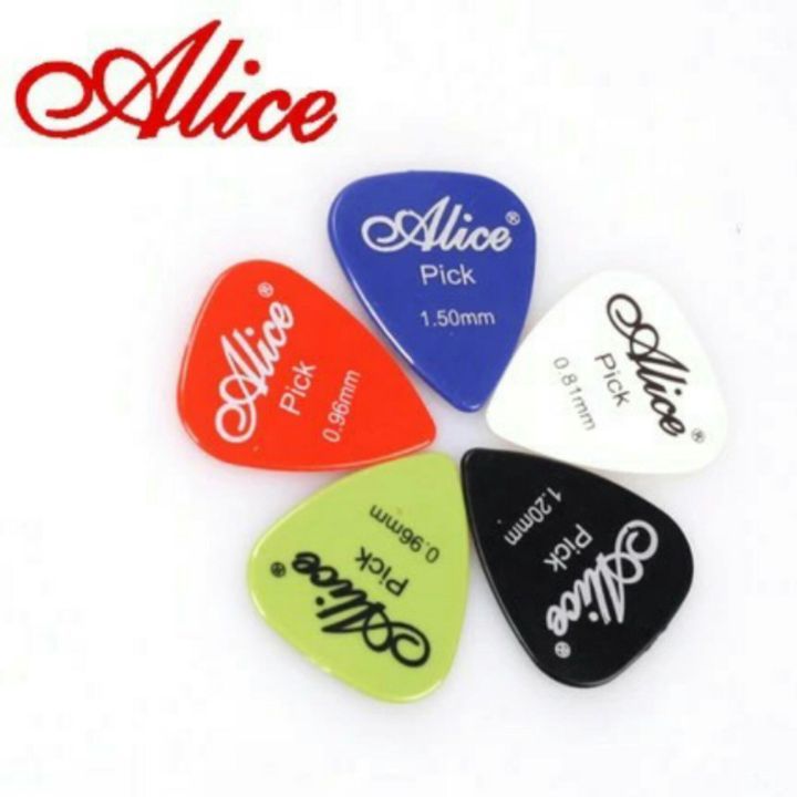 Alice Acoustic Guitar Picks in mix thickness and different packages ...