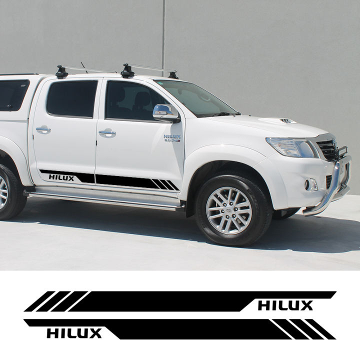 Car Door Side Sticker For Toyota Hilux Revo Vigo Truck Stripes Decor ...