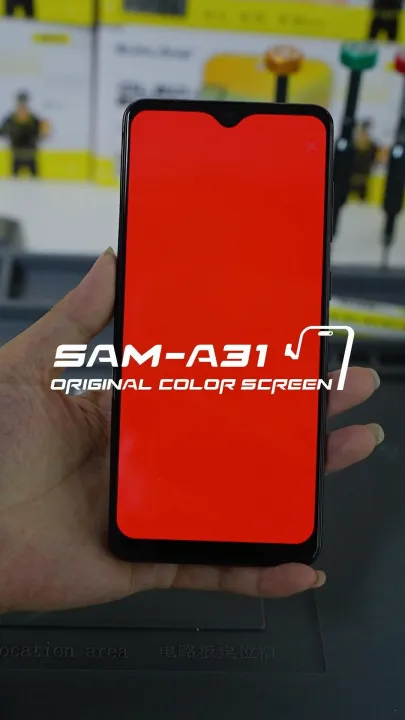 SAMSUNG A31 WF BLACK LED UNIT - SUNLONG ( ORIGINAL COLOURS + HDR PANEL + FULL DISPLAY ) | Daraz.pk