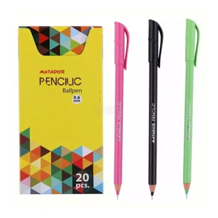Matador Pencilic(Box) Black Pen (20 PC) | Daraz.com.bd