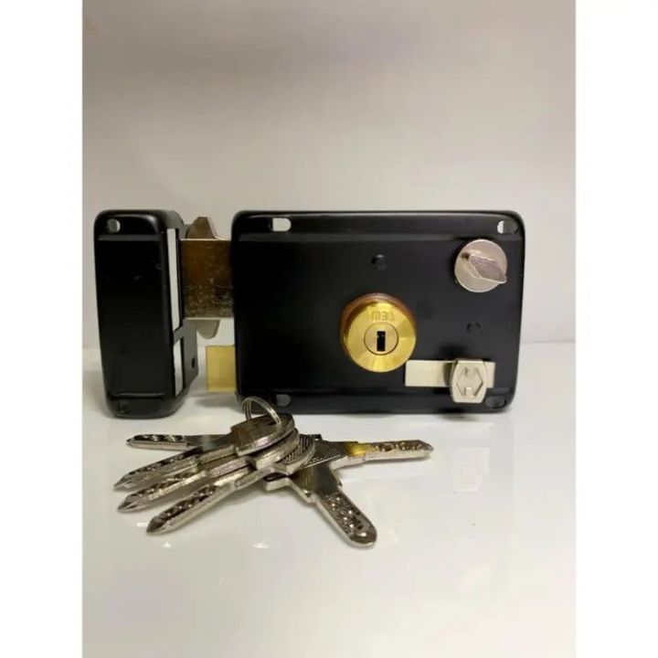 Night Latch HOMEGUARD MBS LT130, Black, Door lock, Fine Quality | Daraz.pk