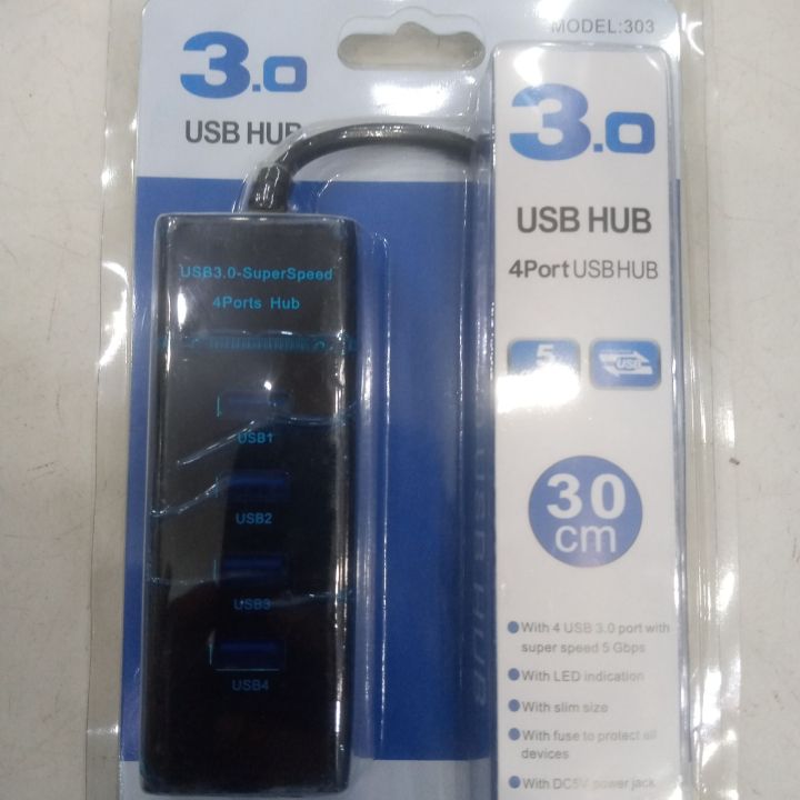 usb 3.0 super speed 4port hub | Daraz.pk