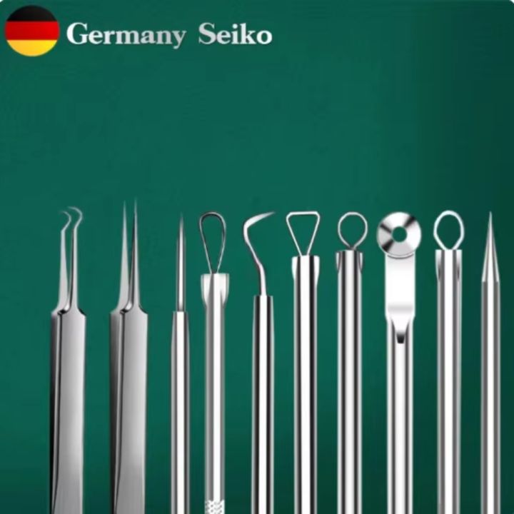 11Pcs Acne Needle Blackhead Clip Remover Extraction Pore Black Head ...