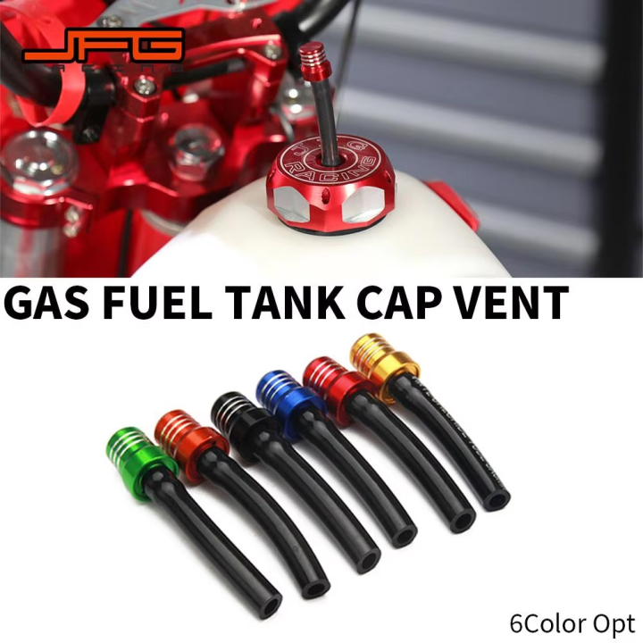 Motorcycle Universal CNC Air Vent Fuel Tank Gas Oil Cap motorcycles ...