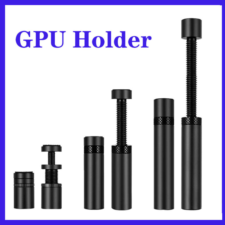 Aluminum GPU Holder Vertical Telescopic Rotating Stand Magnetic Bracket ...