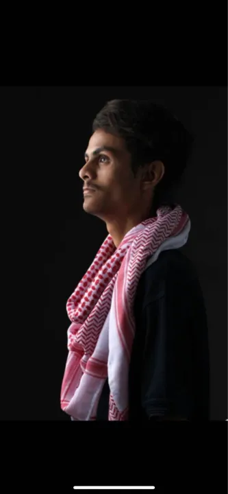 Traditional Red Arab Keffiyeh Shemagh Rumal – Premium Quality & Stylish ...