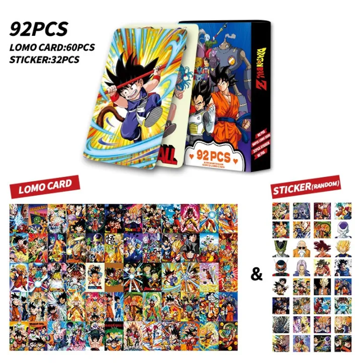 92Pcs Cards Around The Anime Collection Super Sayajins Dragon Ball Z ...