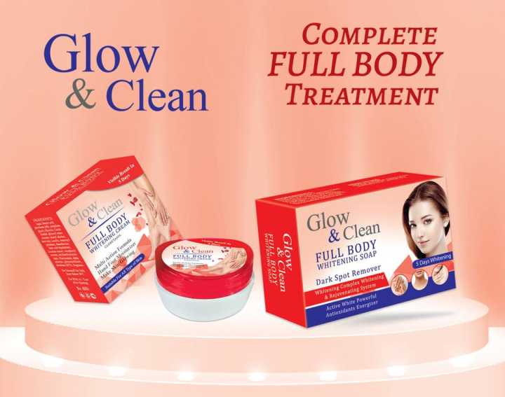 Glow & Clean Complete Full Body Treatment ( Full Body Whitening Cream ...