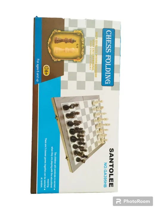 Premium Quality Foldable Chess Board with Complete Chess Pieces | Daraz ...