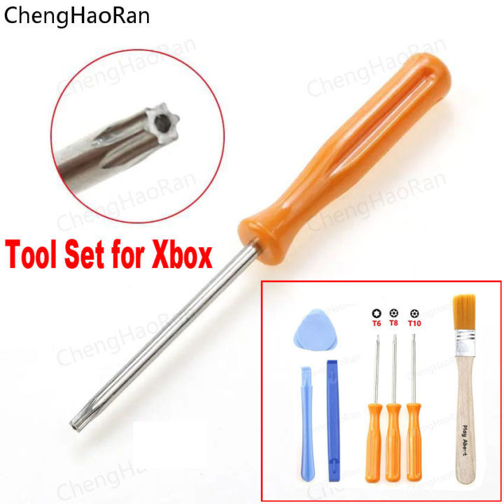 7pcs/set Torx T6 T8 T10 Security Screwdriver w/ Hole For Xbox One ...