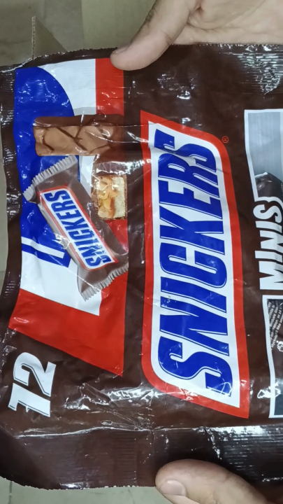 Bounty Snickers Mars Minis Chocolate Pack – 227g pouch Each ...