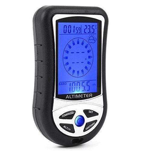 8-in-1 Digital Altimeter Compass Barometer Thermometer | Daraz.com.np