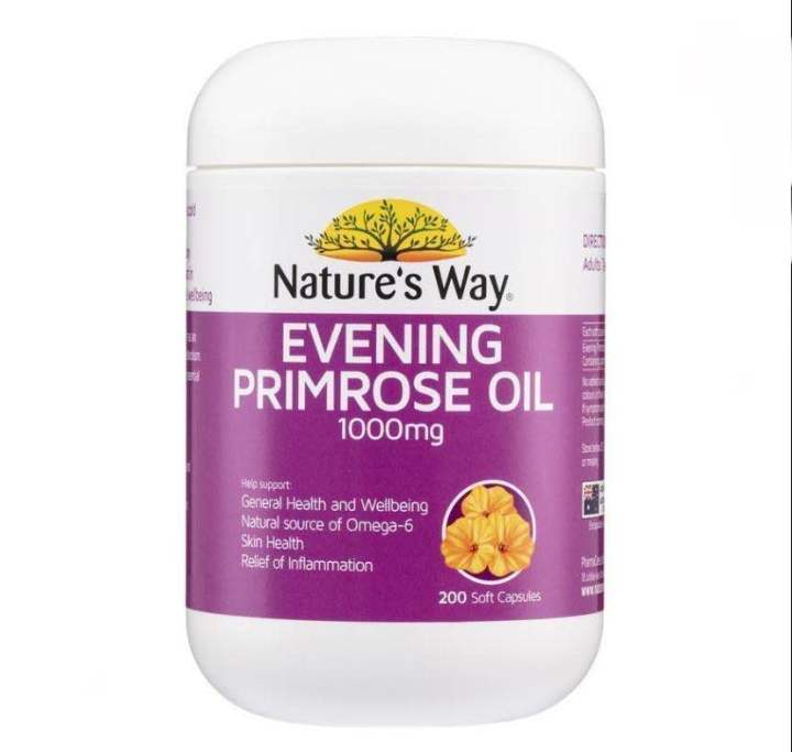 Nature's Way Evening Primrose Oil 1000mg 200 Capsules | Daraz.lk