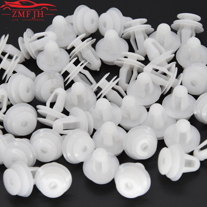 8mm Hole Car Fixed Rivet Retainer Plastic Rivets Fastener Push Clips ...