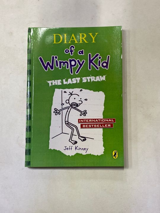 DIARY OF A WIMPY KID THE LAST STRAW BY JEFF KINNEY | Daraz.pk