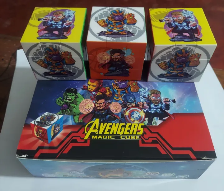 Avengers magic cube 3x3 | Daraz.lk