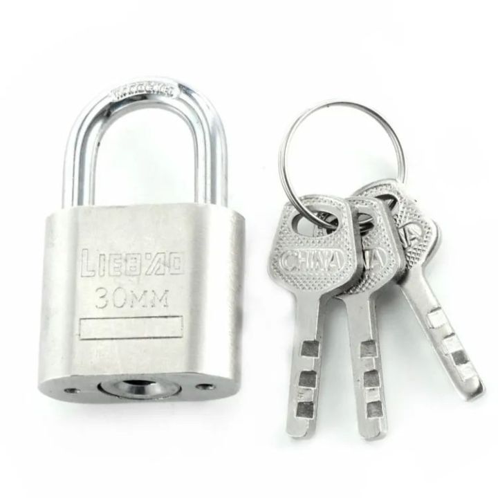 China Card Lock | China Pad Lock | 30mm | | Daraz.pk