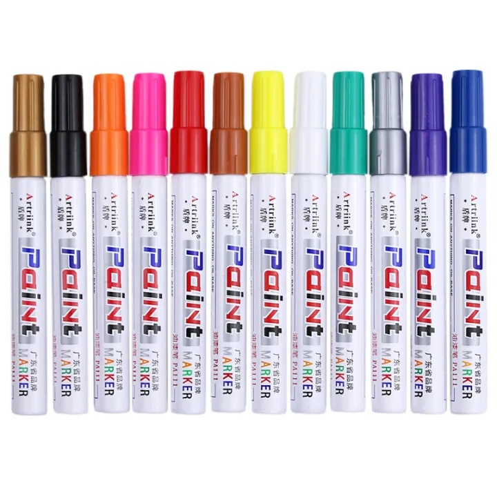 Badminton Racket Paint Pens Colorful Large Capacity Waterproof Non ...