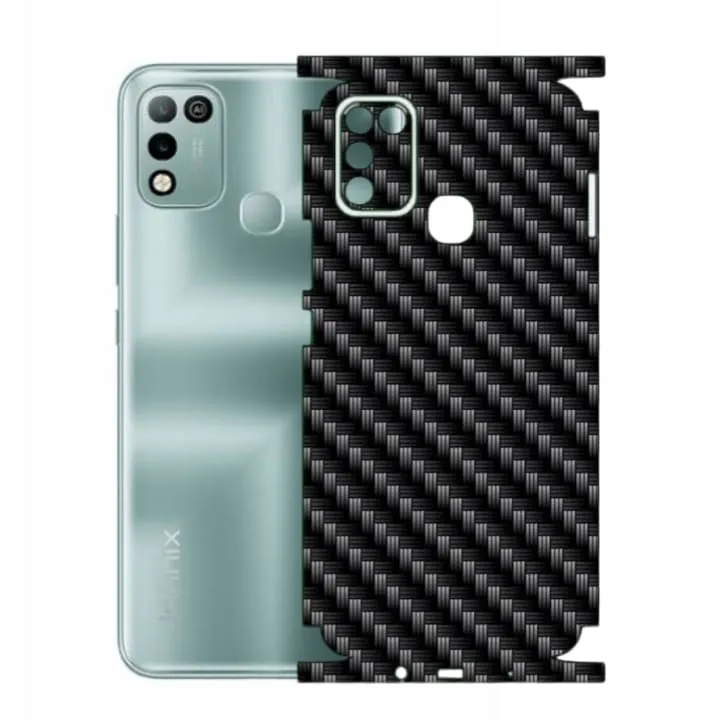 Infinix Hot 10 Play Carbon Fiber Texture Full Body Skin Wrap | Daraz.pk