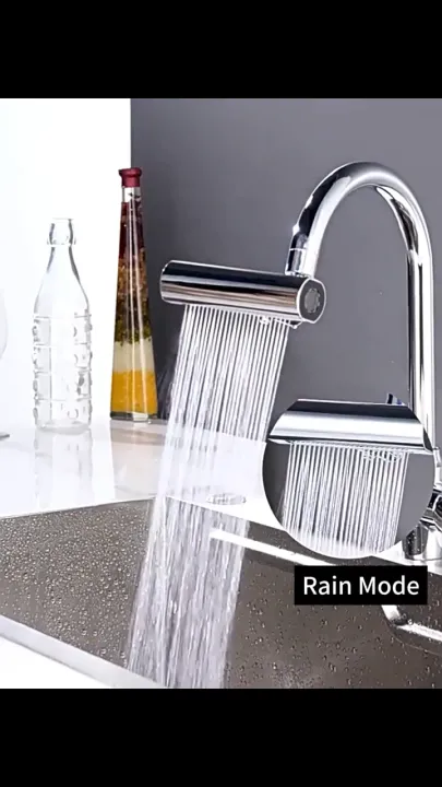 4 in 1 Kitchen Sink Faucet with Universal Swivel Shower Head | 360 ...